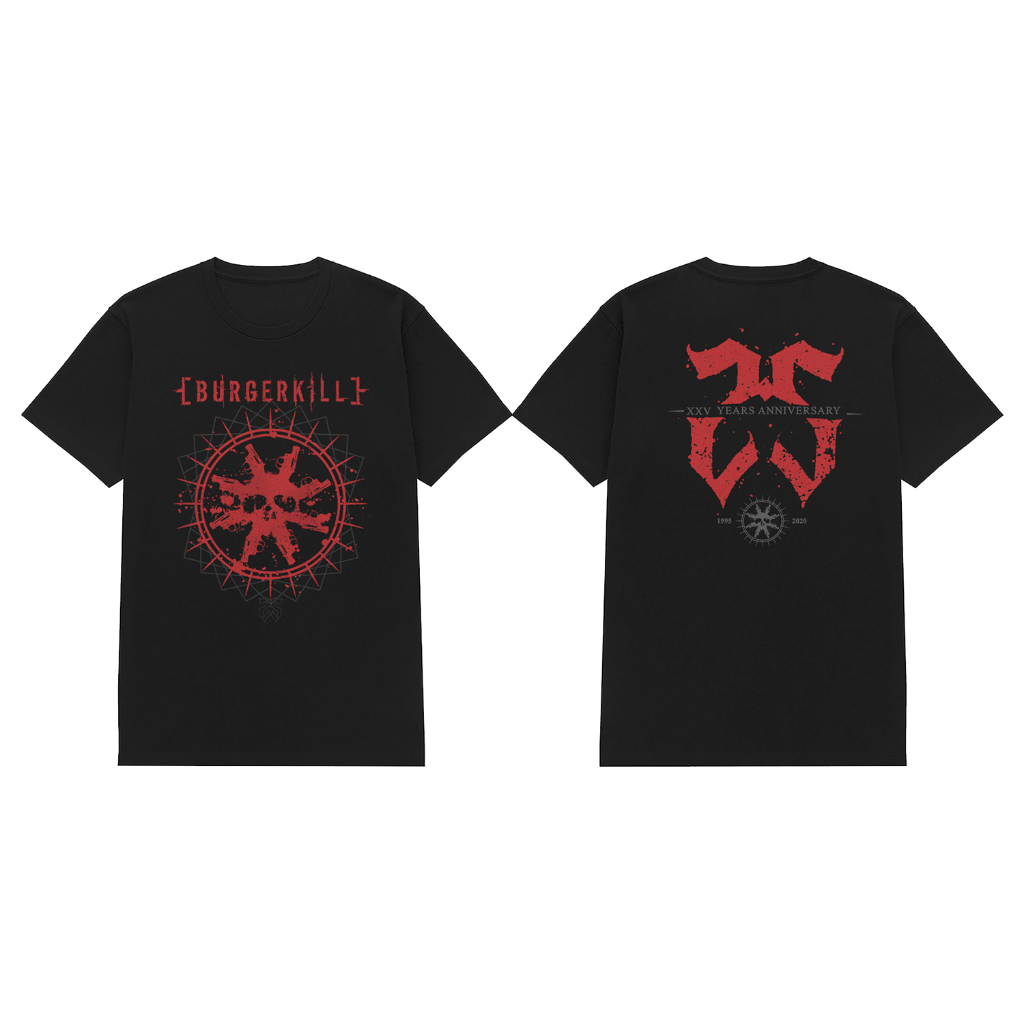 Jual Rockerstar T-shirt Band Burgerkill 25th Anniversary | Shopee Indonesia