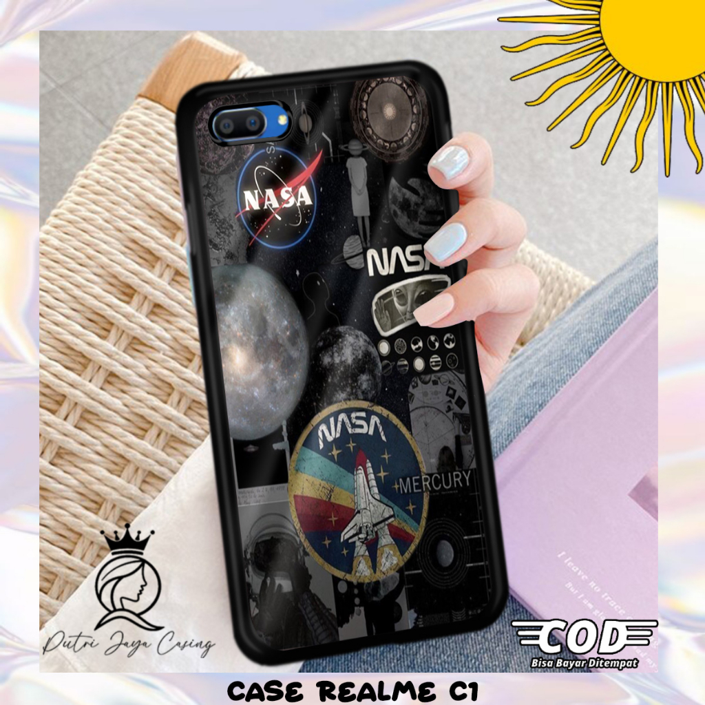 Jual Case Hp REALME C1 Motif GMBRNASA Casing Hardcase Softcase Estetik ...