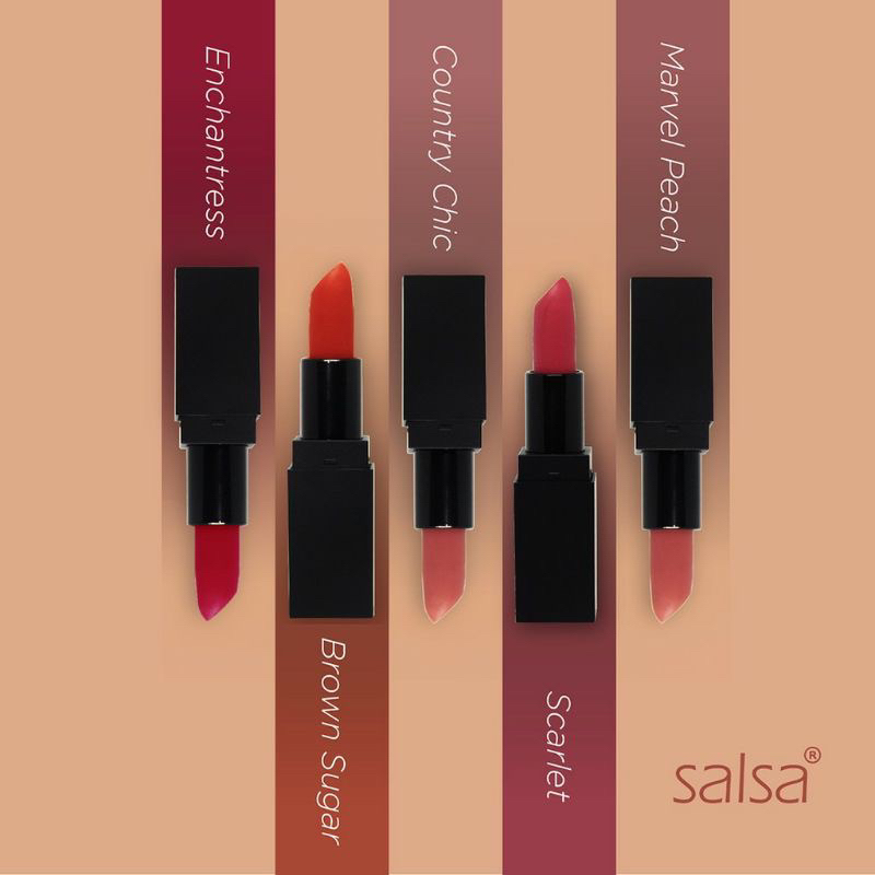 Jual Salsa Lipstick Matte 3,5 gr 12 shades | Shopee Indonesia