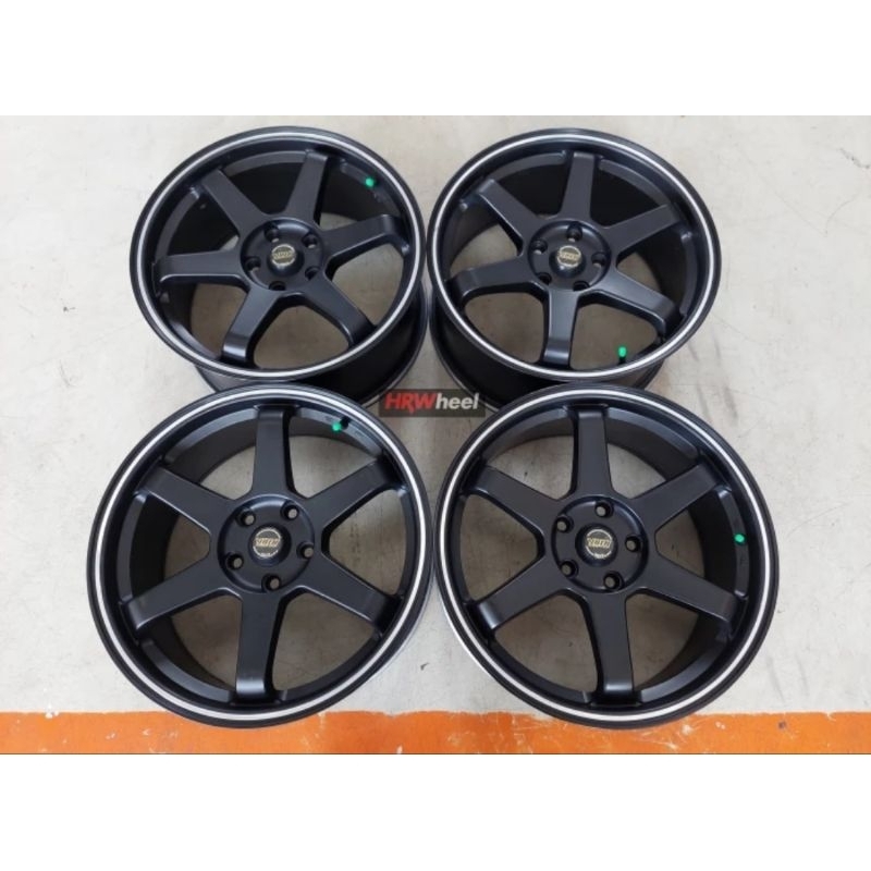 Jual VELG MOBIL RACING TE37 R18x8 BAUT PCD 5x114 INNOVA, XPANDER, CIVIC ...