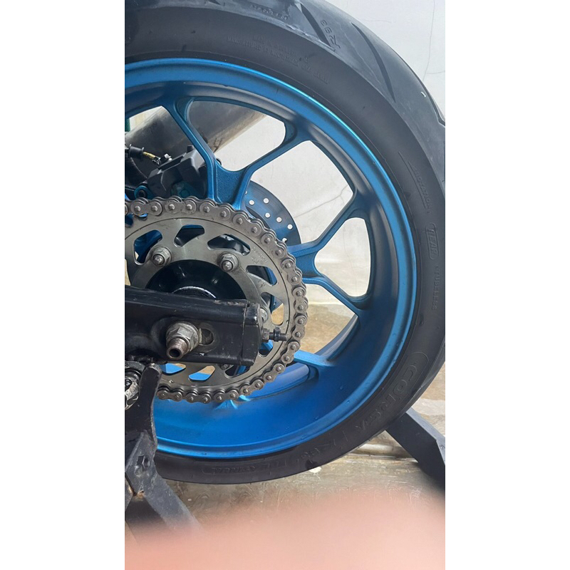 Jual velg belakang Delkevic pnp r25 mt25 blue oz racing | Shopee Indonesia
