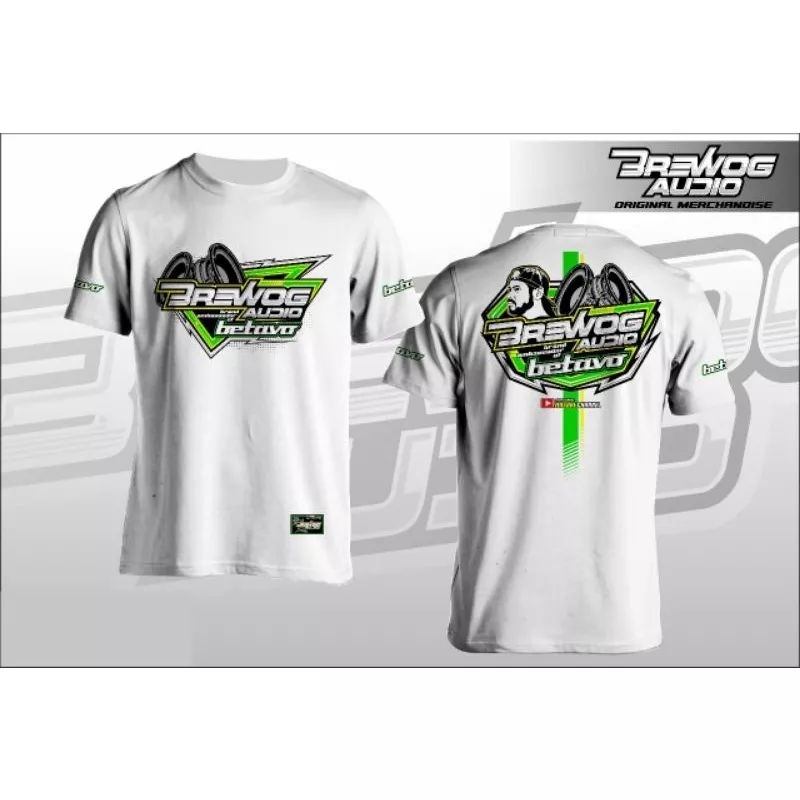 Jual KAOS SOUND SYSTEM BREWOG AUDIO | Shopee Indonesia