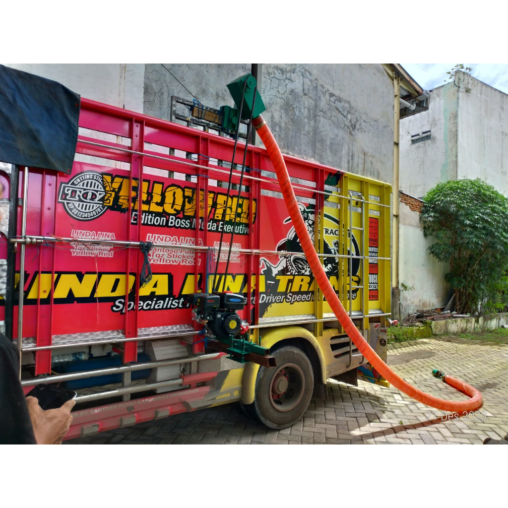 Jual Grain Suction Machine - 6 meter Grain & Powder suction Machine ...
