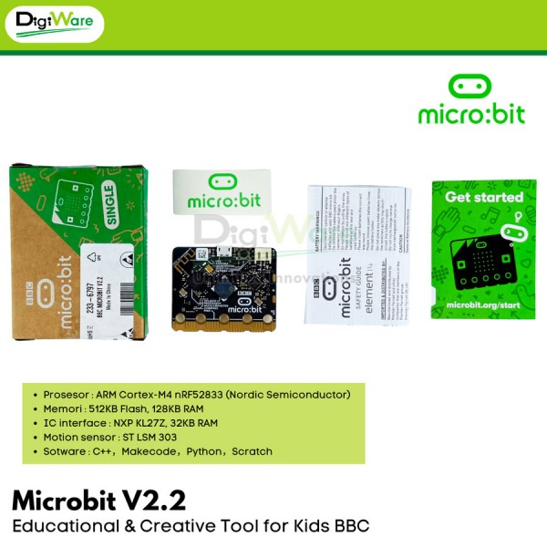 Jual Microbit V2.2 Educational & Creative Tool for Kids BBC micro:bit ...