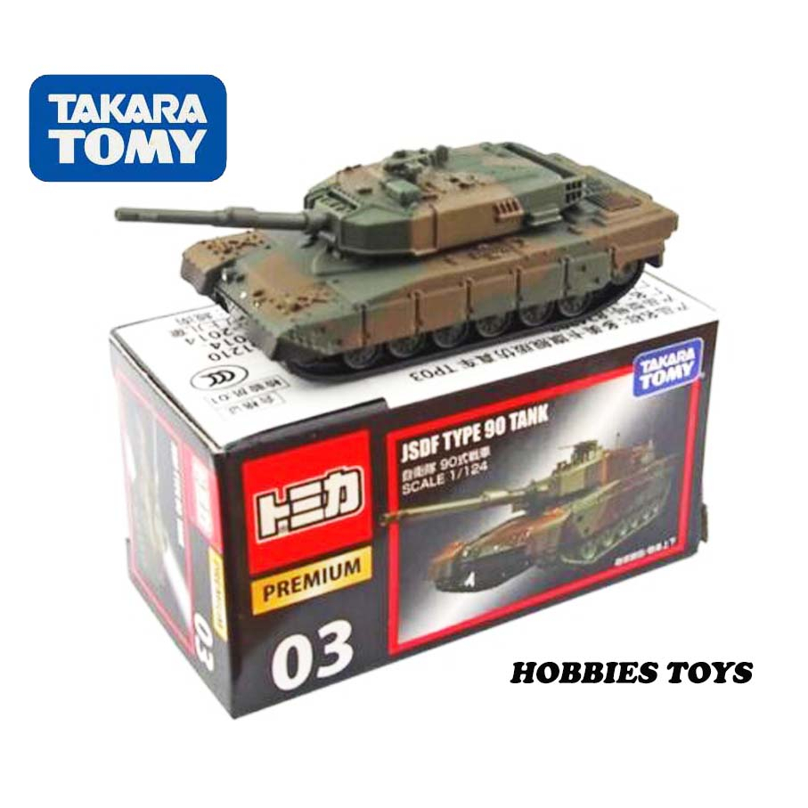 Jual Tomica Premium 03 JSDF Type 90 Tank Skala 1/124 ORI Segel | Shopee ...