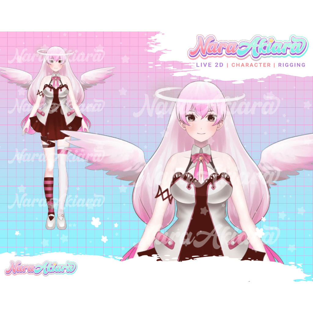 Jual Koleksi Menarik Karakter Anime Vtuber Live2D Siap Pakai untuk ...