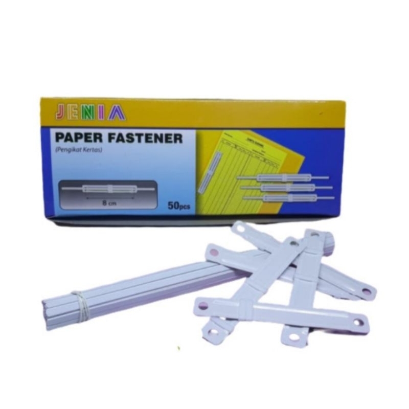 Jual Paper Fastener Jenia Pengikat Kertas 50PCS | Shopee Indonesia