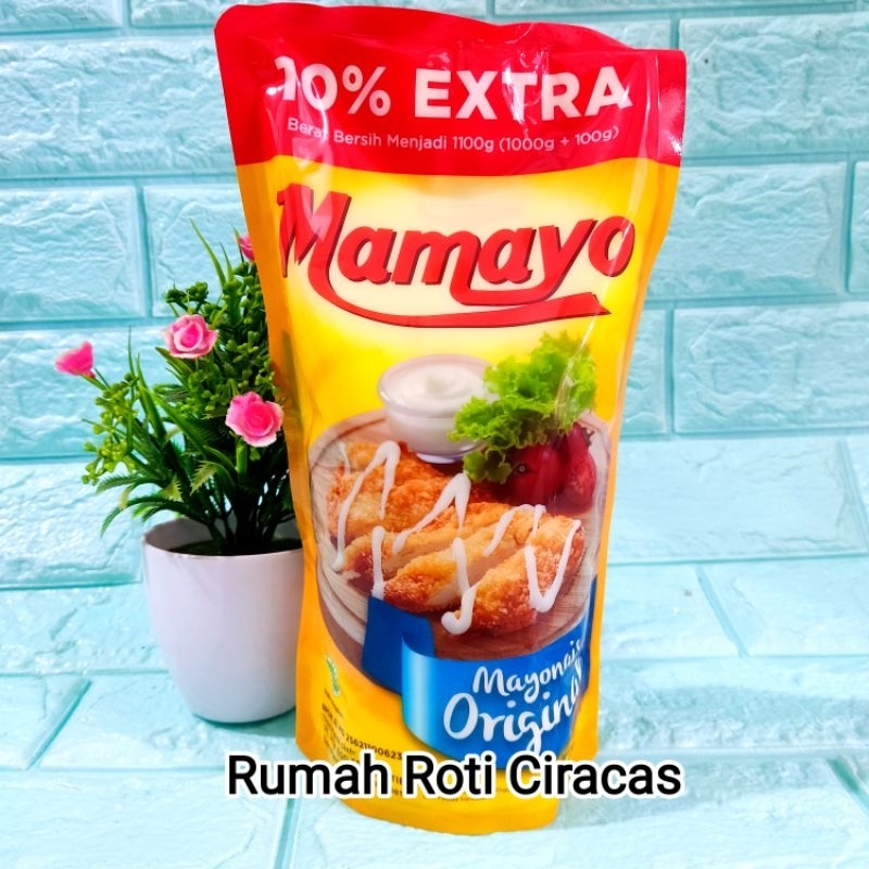 Jual MAMAYO ORIGINAL MAYONAISE POUCH 1KG MAYO LIGHT MAMAYO 1 KG ...