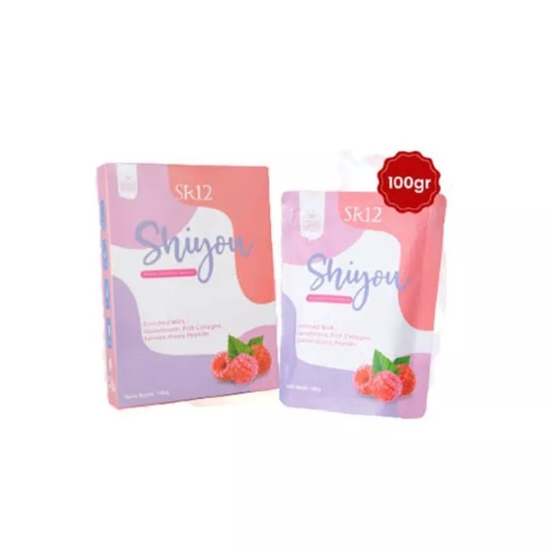 Jual SR12 Shiyou Collagen Drink 100 gram | Glutathione, fish collagen, salmon, ovary peptide ...