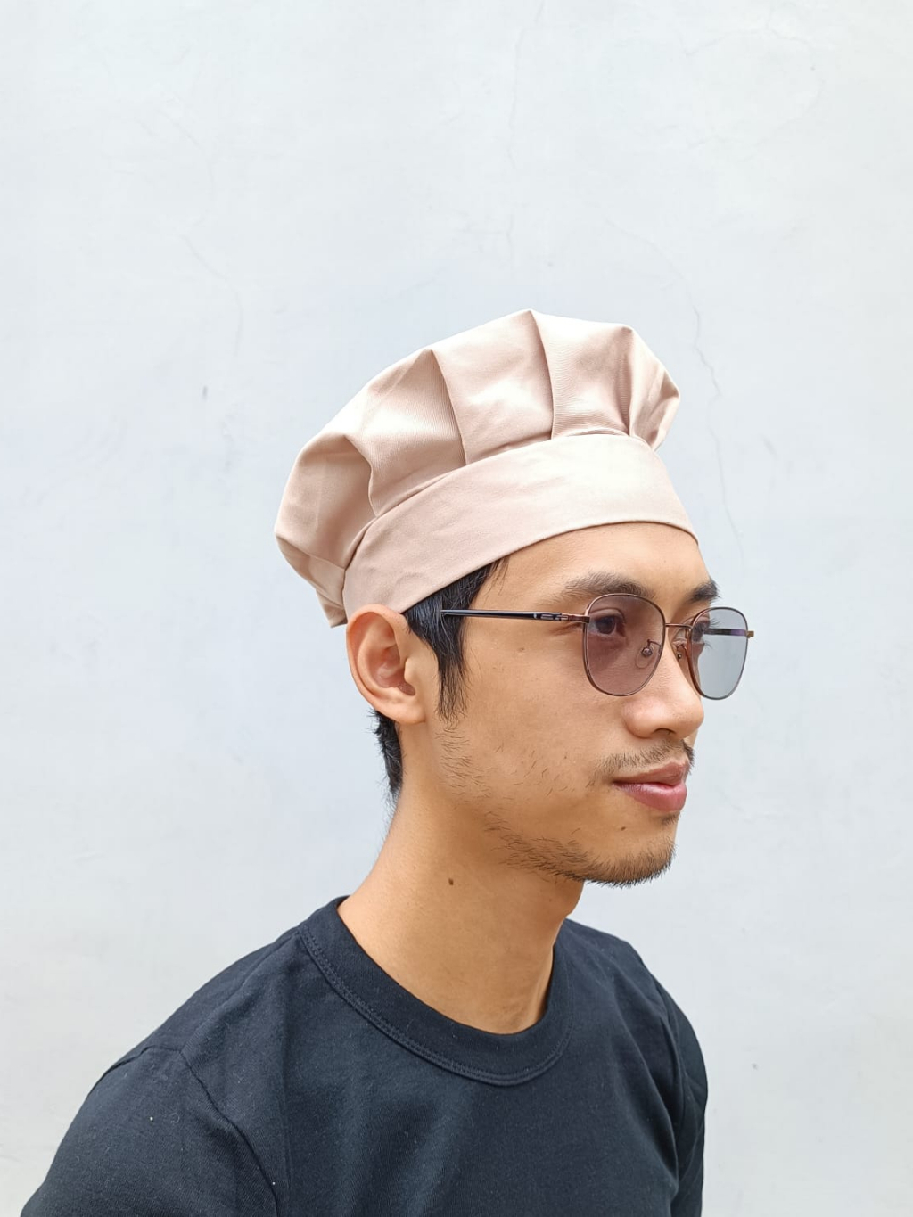 Jual Topi Koki Topi Chef Model Jamur untuk Barista Barberman Waiters Pelayan Resto Hotel Pabrik ...