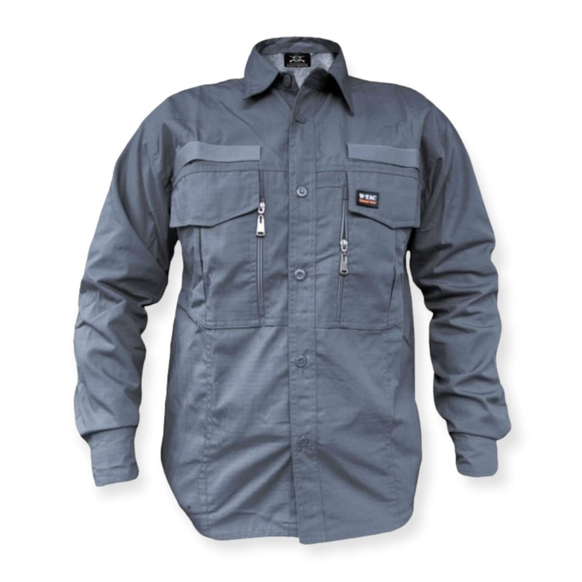 Jual Baju Tactical W-tac Outdoor Pria Lengan Panjang Crem Bahan ...