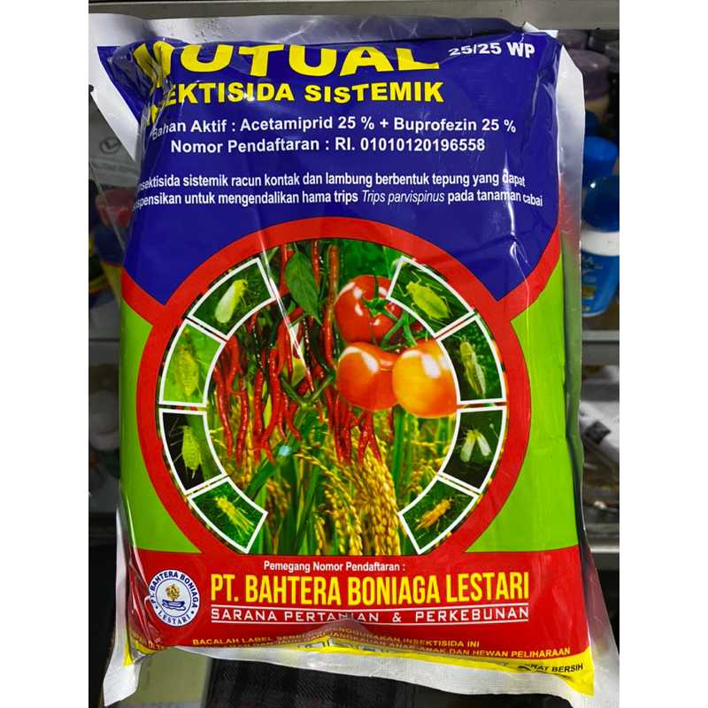 Jual INSEKTISIDA SISTEMIK MUTUAL 25/25WP UKURAN 250 GRAM | Shopee Indonesia