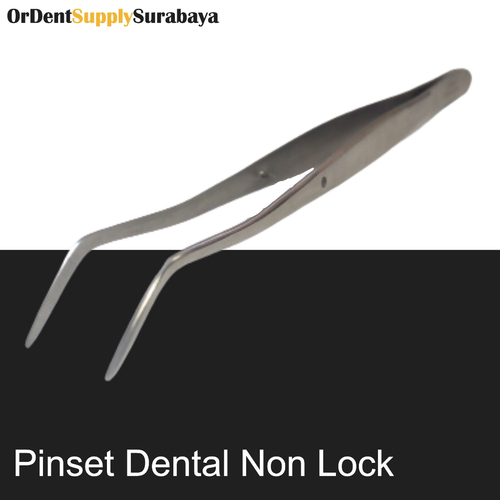 Jual Pinset dental pinset gigi behel stainless steel | Shopee Indonesia