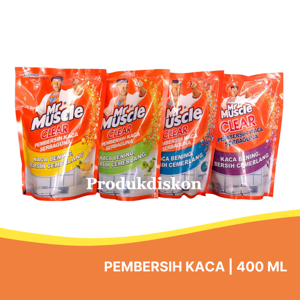 Jual MR MUSCLE 400ML - Cairan Pembersih kaca | Shopee Indonesia