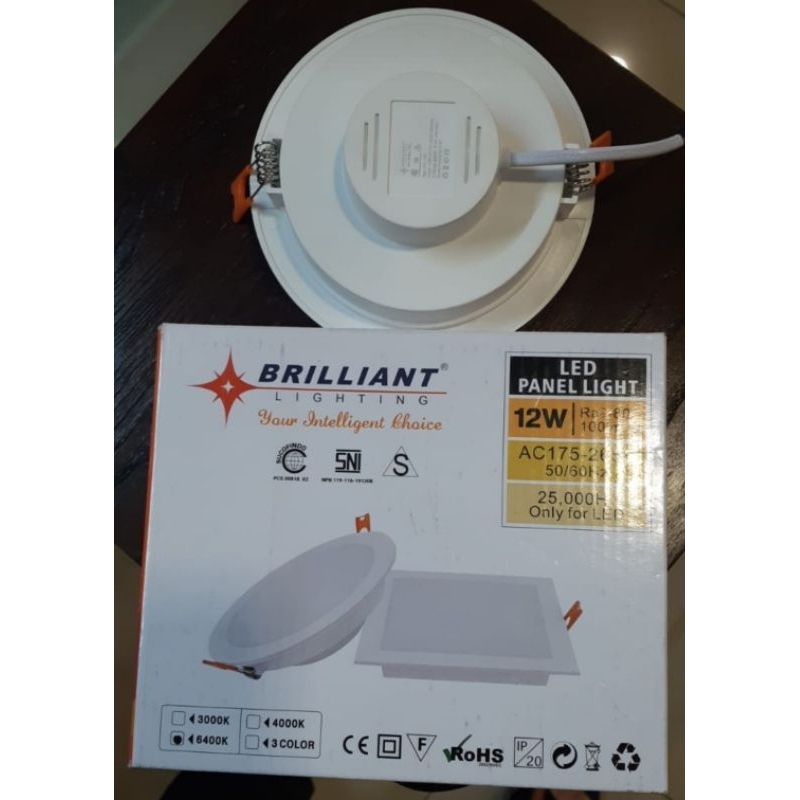 Jual brilliant led panel 12w inbow | Shopee Indonesia