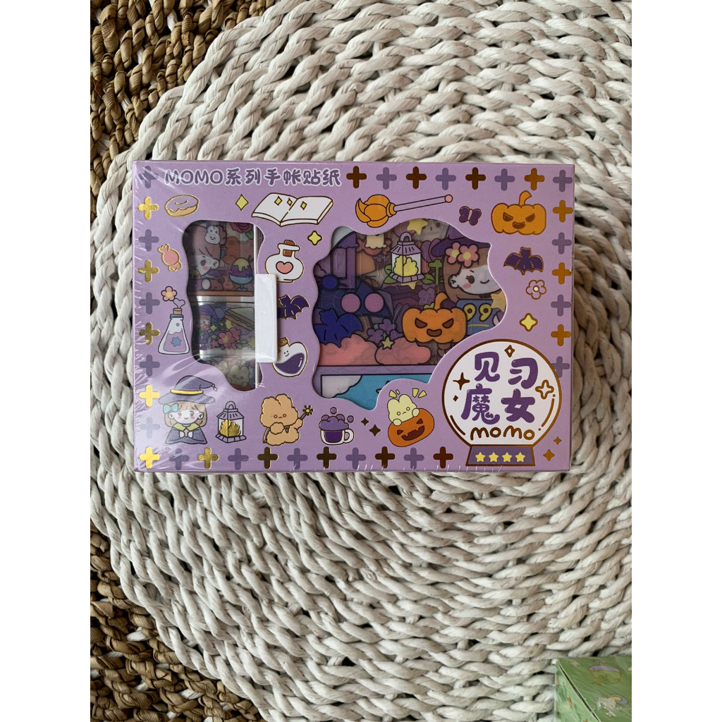 Jual STICKER AESTHETIC LUCU KARTUN MOMO KARAKTER ANAK KOREA 2D DEKORASI ...