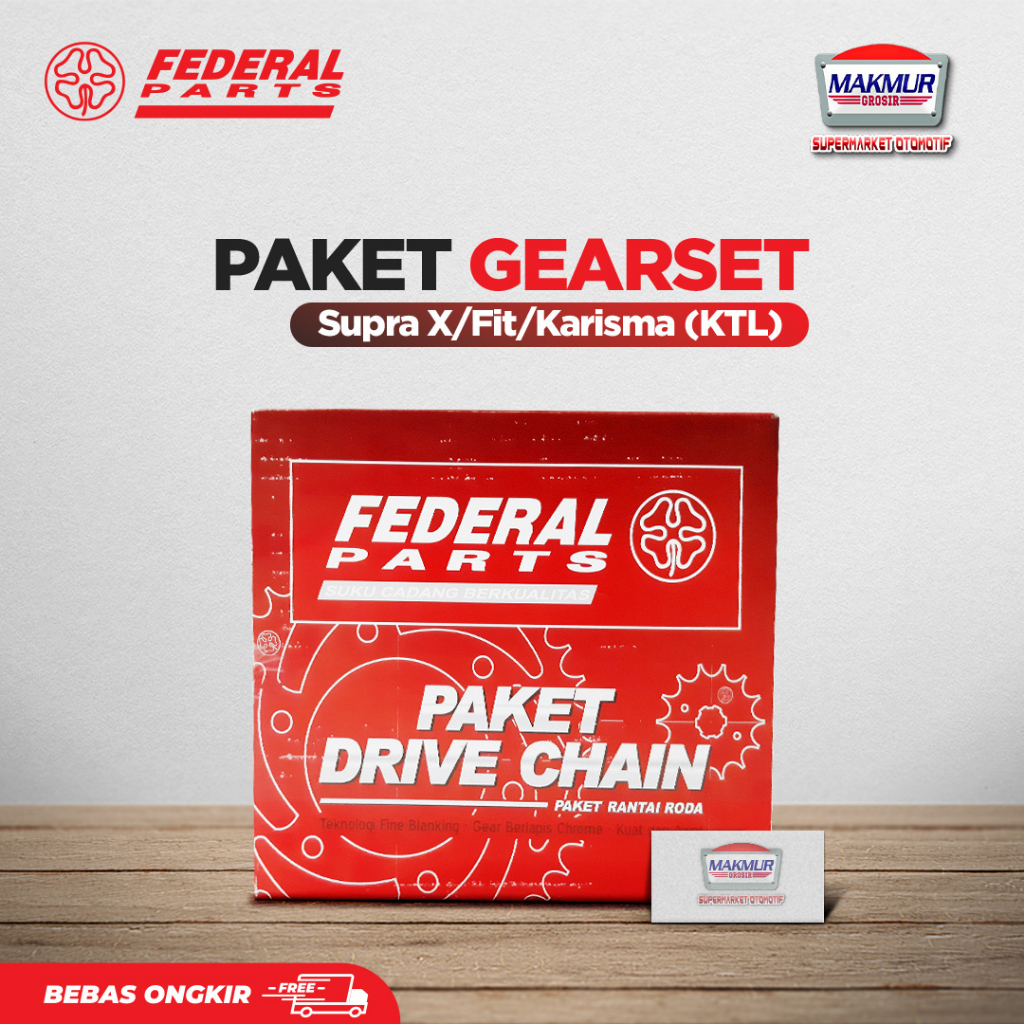 Jual Paket Gear Gir Set Motor Honda Supra X Karisma Supra Fit Revo (KTL ...