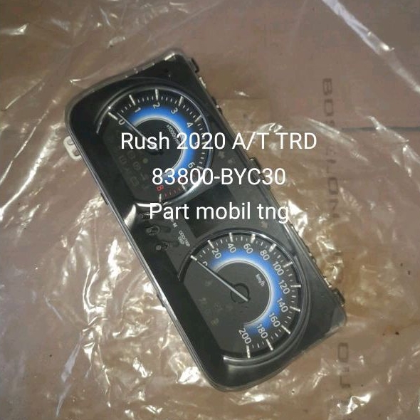 Jual Speedometer Spidometer Kilometer Toyota Rush TRD A/T 83800-BYC30 ...