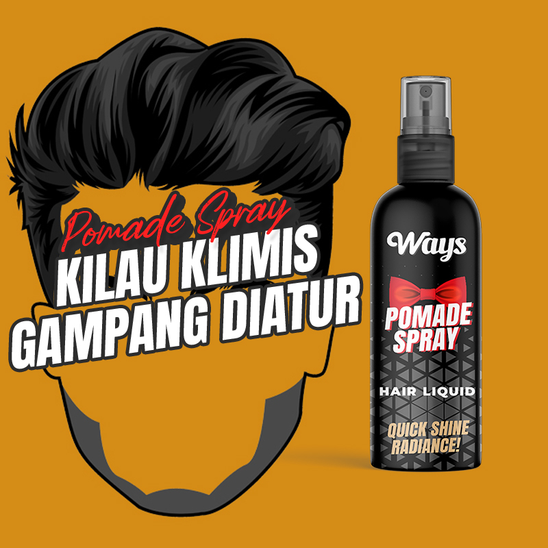 Jual Pomade Spray / Pomade Cair / Pomade Semprot / Minyak Rambut / Hair ...