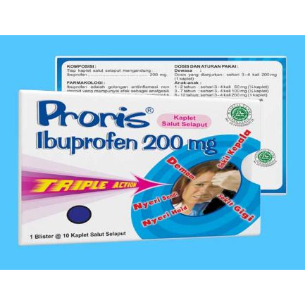 Jual PRORIS 200 MG STRIP ISI 10 TABLET | Shopee Indonesia