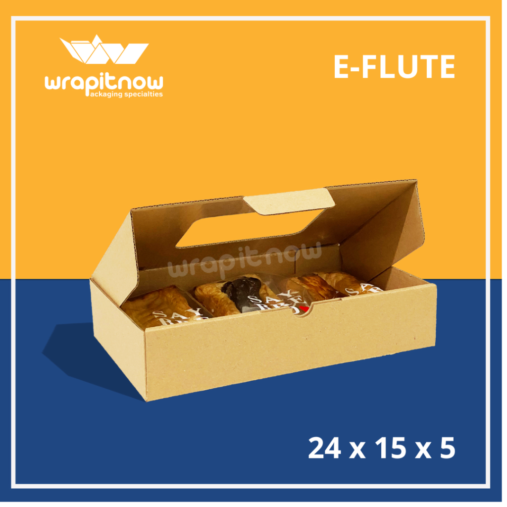 Jual Kardus Eflute Die Cut 24x15x5 Jendela Dus hampers dus picnic roll ...