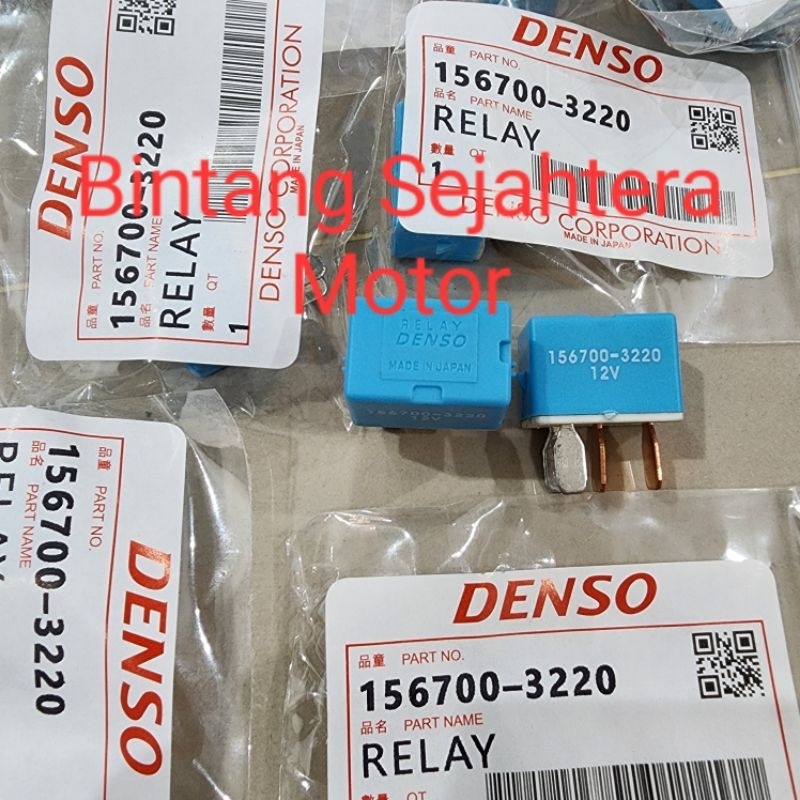 Jual RELAY BIRU DENSO KAKI 4 12VOLT UNIVERSAL (156700-3220) | Shopee ...