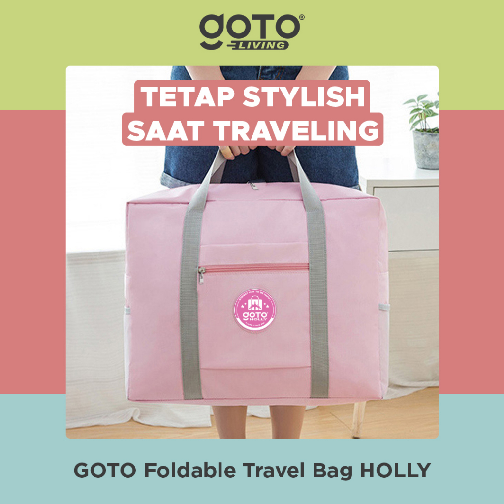 Jual Goto Holly Tas Travel Bag Jinjing Lipat Waterproof Anti Air Hand ...