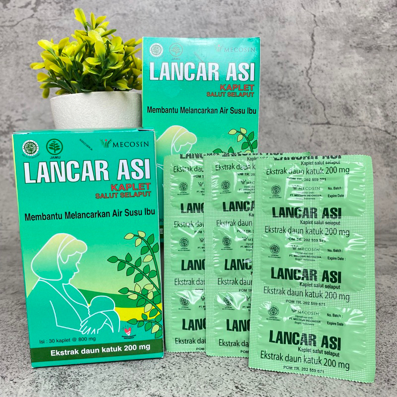 Jual Lancar Asi Isi 30 kaplet | Shopee Indonesia