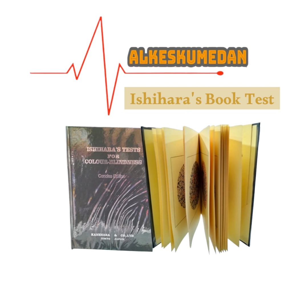 Jual Buku Tes Buta Warna/Ishiharas's Tests For Colour Blindness ...