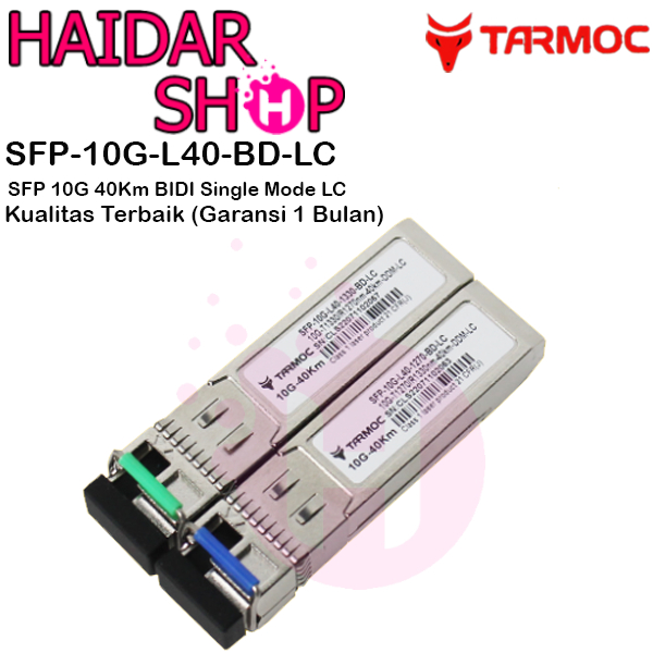 Jual SFP+ 10G BIDI 40KM | SFP-10G-BD-40KM | Singlecore LC (Mikrobit ...