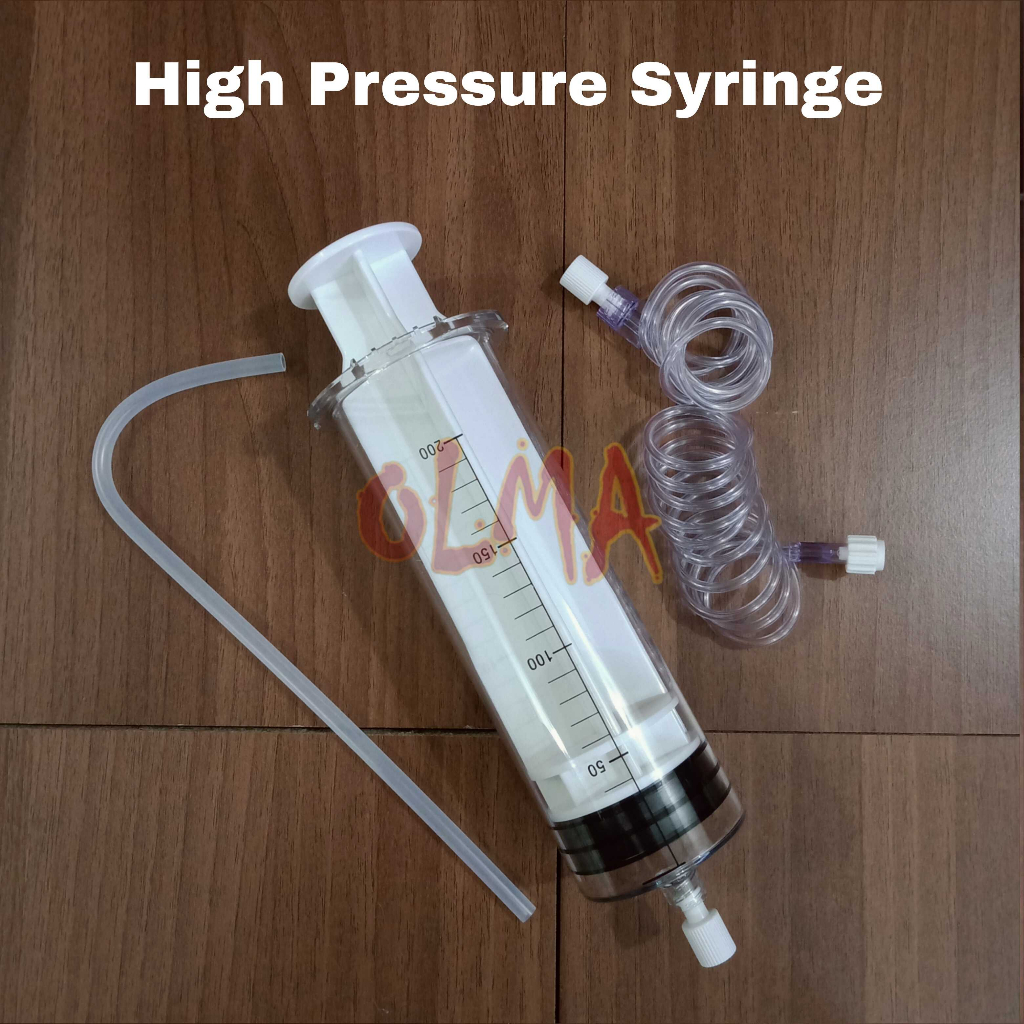 Jual Syringe CT Scan Medicath CT 200 NE for CT Scan Nemoto Angio 200 ml ...