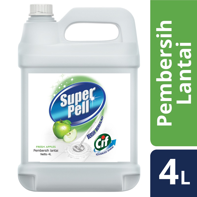 Jual SUPER PELL PROFESSIONAL PEMBERSIH LANTAI 4L | Shopee Indonesia