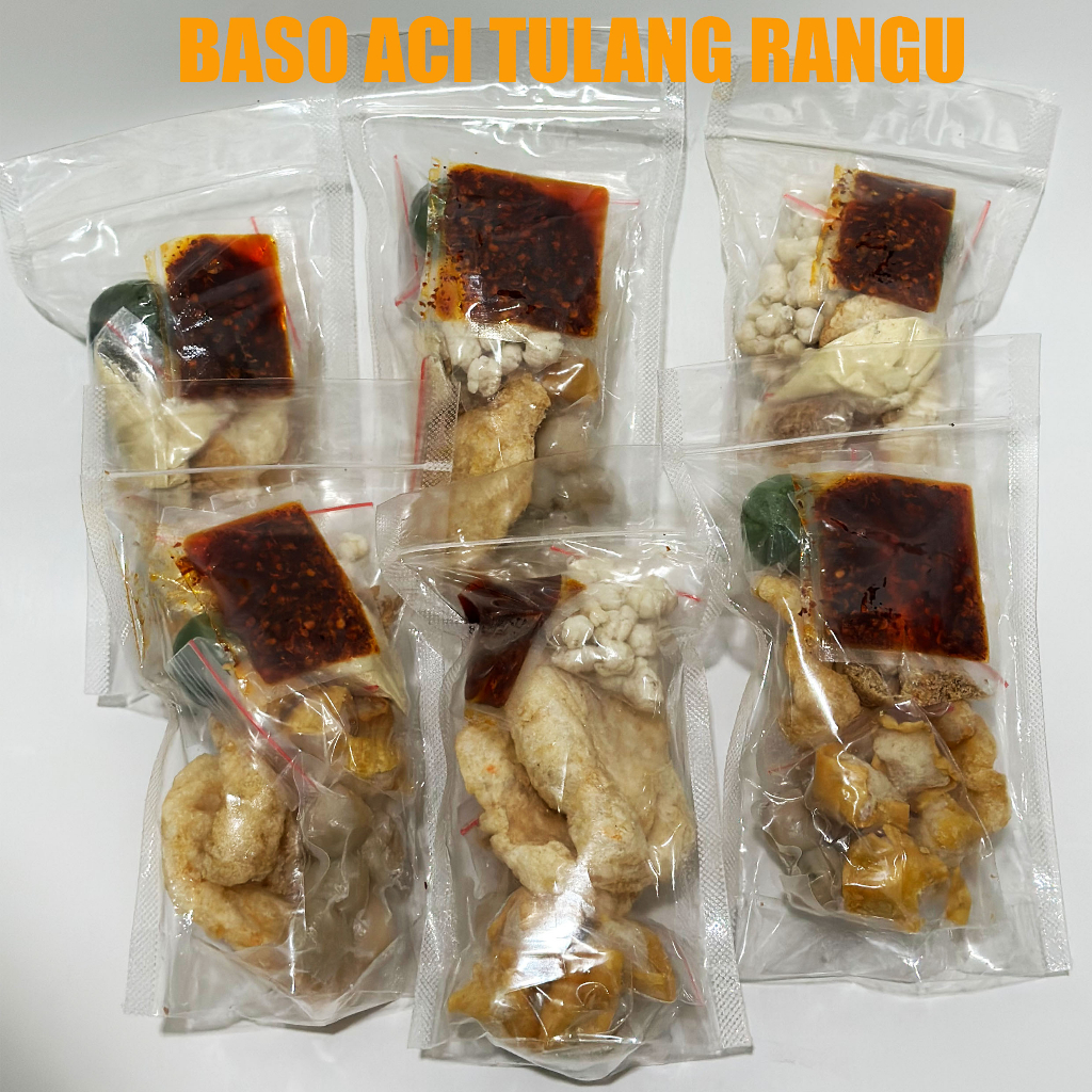 Jual BASO ACI TULANG RANGU Paket Hemat BUMBU KHAS ISI 1 PCS | Shopee ...