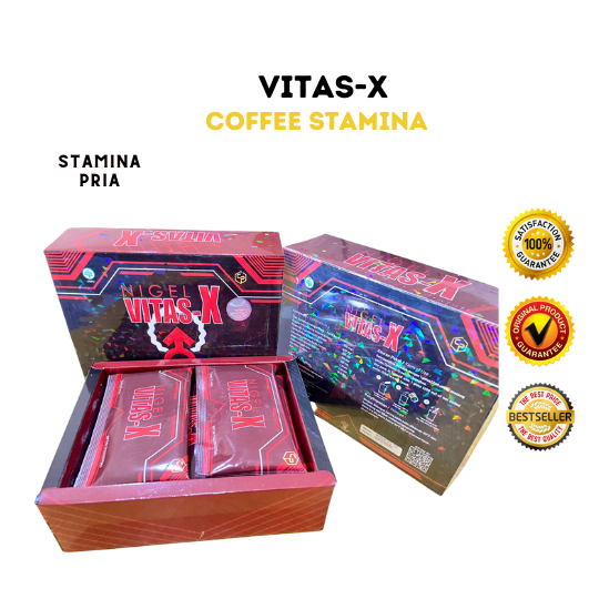 Jual VITAS-X Original 100% Coffee Stamina Pria | Shopee Indonesia