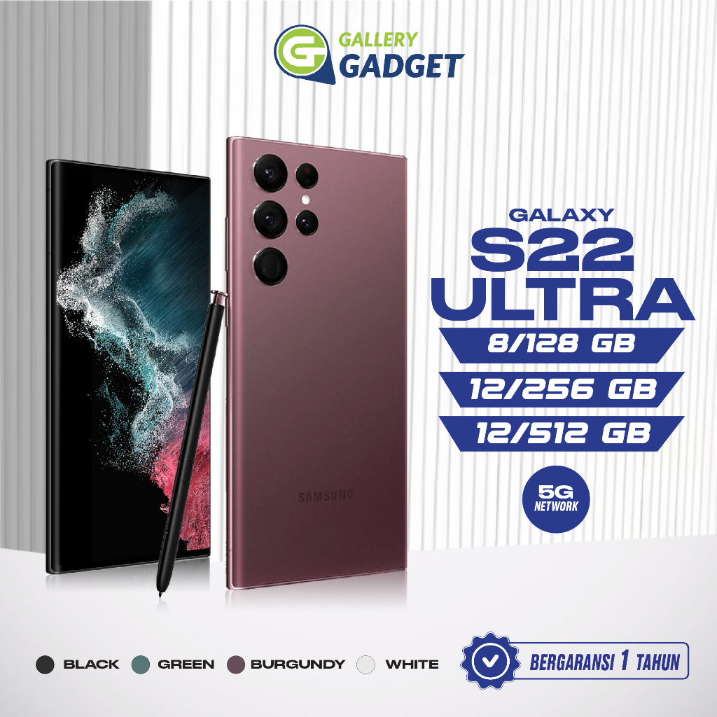 Jual Samsung Galaxy S22 Ultra 5G 8/12GB 128/256/512 RAM 8 12 GB ROM 128 256 512 GB Original SEIN ...