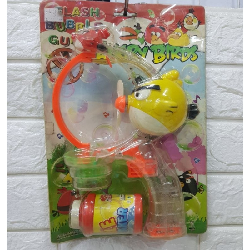 Jual Mainan Bubble Gun Angry birds | Shopee Indonesia