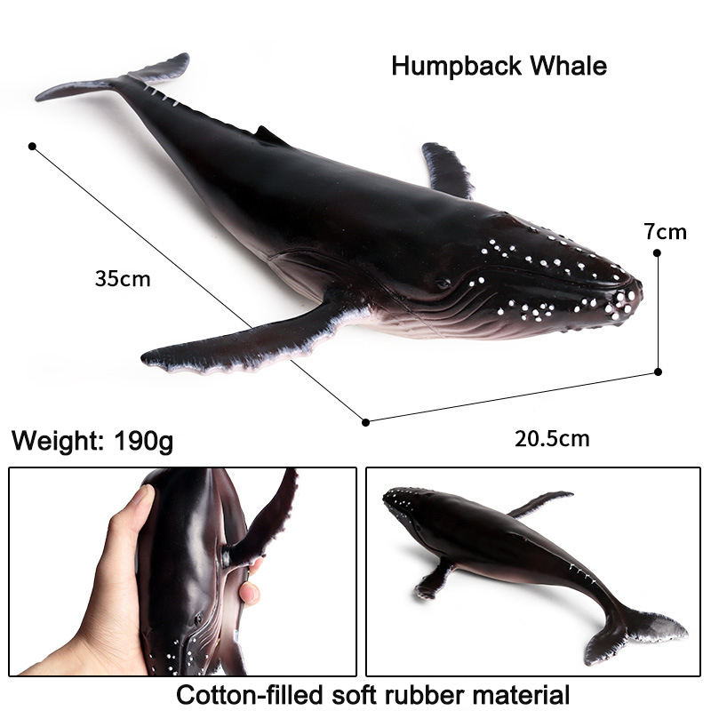 Jual Mainan Hiu Megalodon Shark Simulasi Hewan Laut Action Figures ...