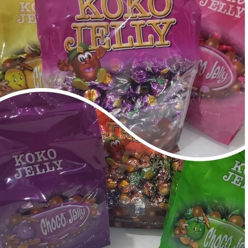 Jual permen coklat malaysia cokelat candy koko jelly cocoaland 750 gram ...