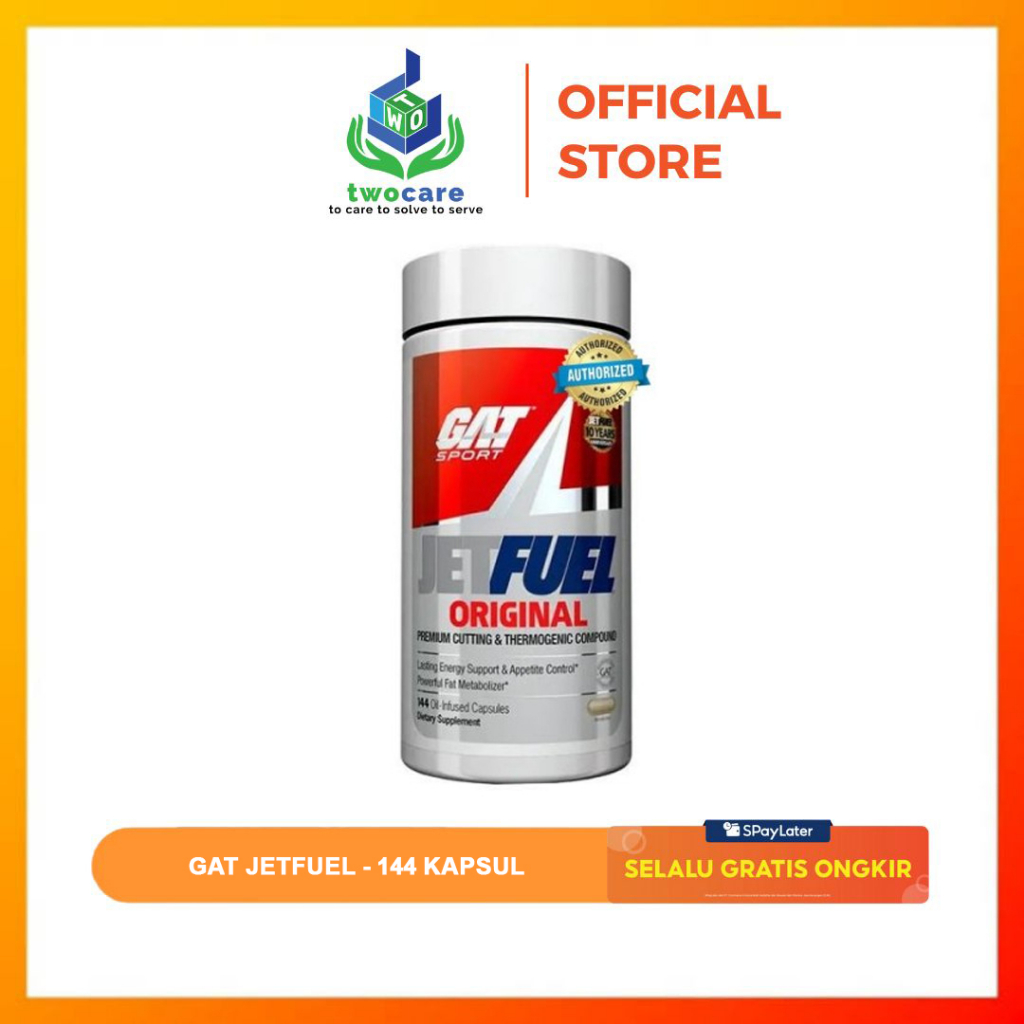 Jual GAT JET FUEL JETFUEL Original Thermogenic Fat burner 144 Caps Capsule | Shopee Indonesia