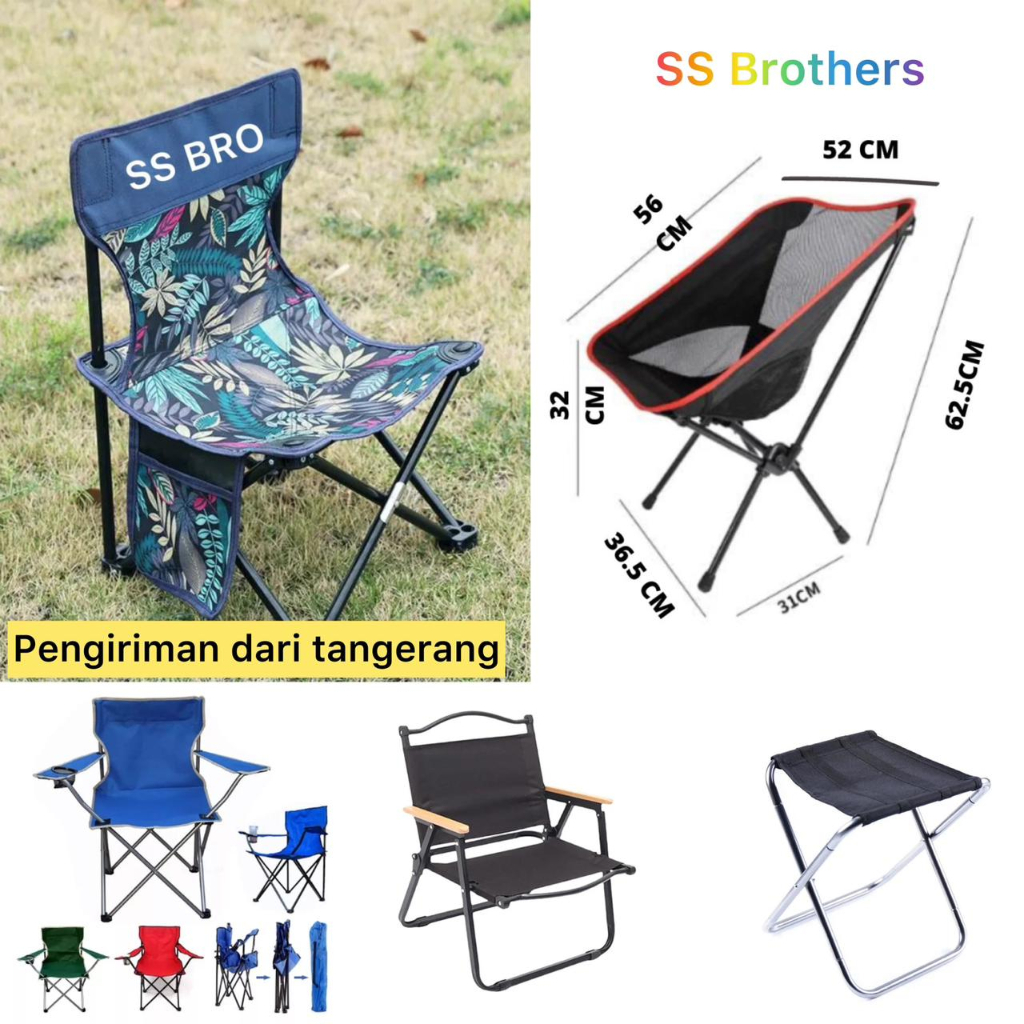 Jual Kursi Camping Kursi Mancing Lipat Outdoor Kursi Lipat Kursi ...