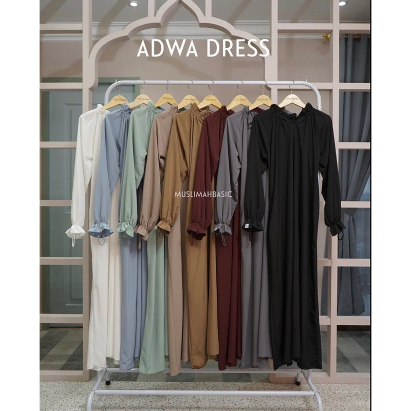 Jual ADWA DRESS by MUSLIMAHBASIC.ID | Shopee Indonesia