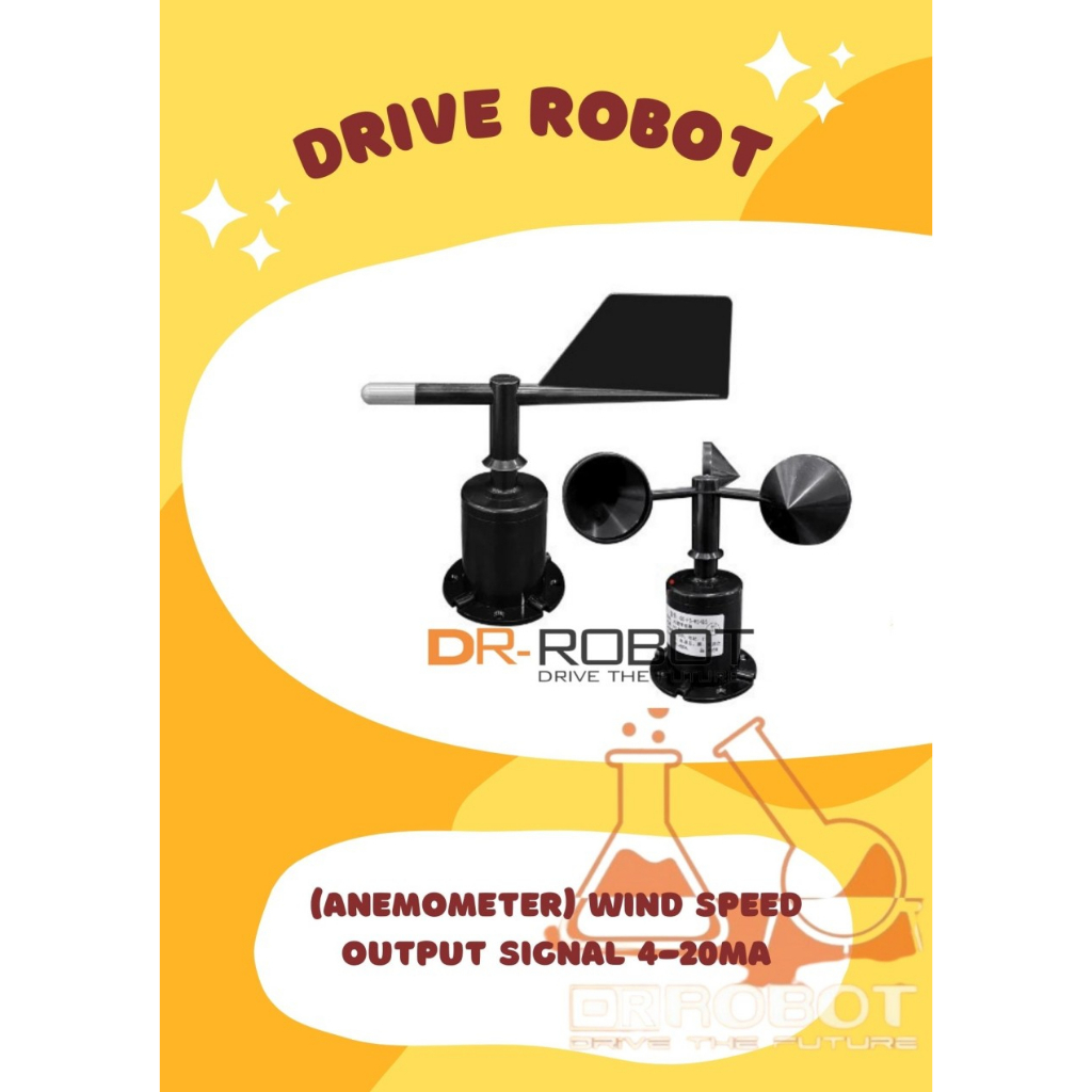 Jual Sensor Kecepatan Angin Anemometer Wind Speed Output Signal 4