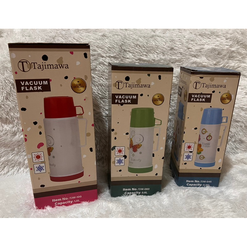 Jual Termos air panas tajimawa plastik 0,45 0,6L 1L | Shopee Indonesia