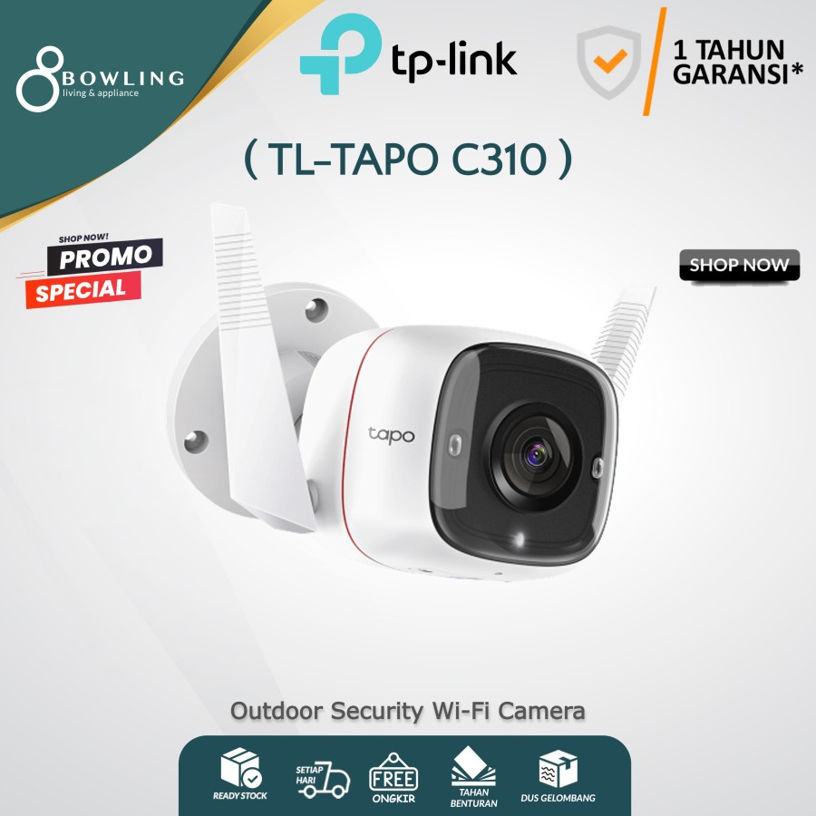 Jual TP LINK TAPO C310 Outdoor Security Wifi Camera Wireless Tplink TL ...