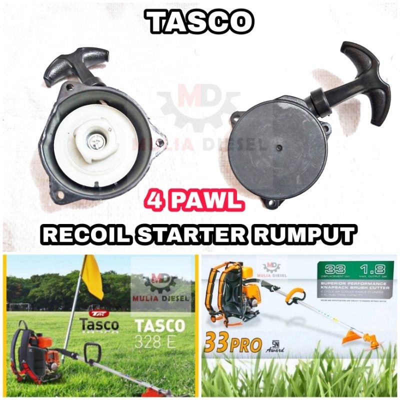 Jual Recoil Starter TASCO 328 E / Kap Alit BC 328 MESIN POTONG RUMPUT ...