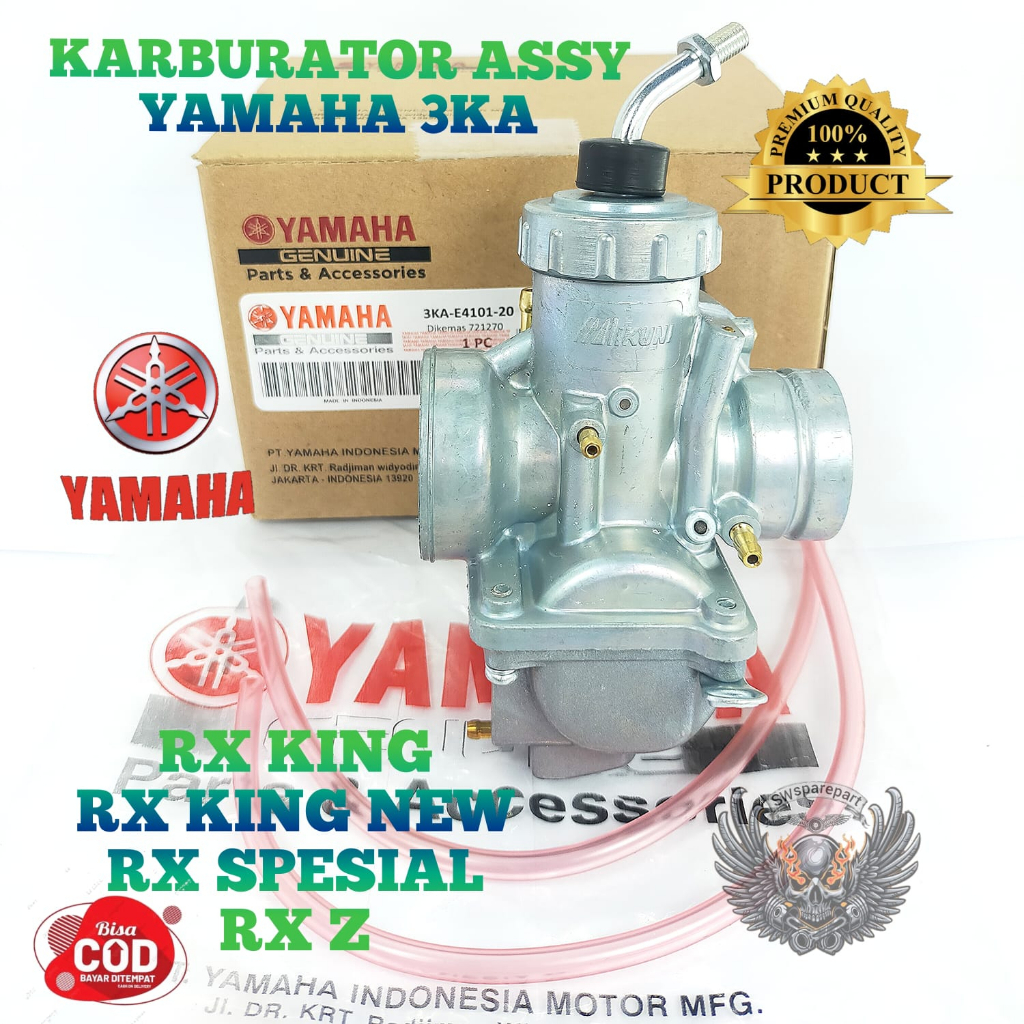 Jual (ORI) KARBURATOR YAMAHA YGP RX KING NEW RX K S KUALITAS ORIGINAL PRESISI LANGSAM STABIL GAS ...