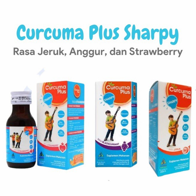 Jual Curcuma Plus Sharpy 60 mL | Shopee Indonesia