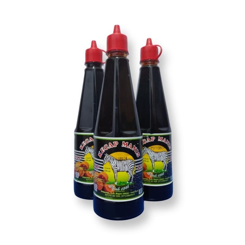 Jual Kecap Manis Cap Zebra Botol 275 ml | Shopee Indonesia