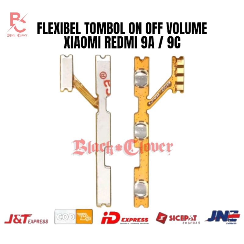 Jual Flexible Flexibel on off Volume Xiaomi Redmi 9A 9C - Fleksibel Fleksible Switch Tombol ...