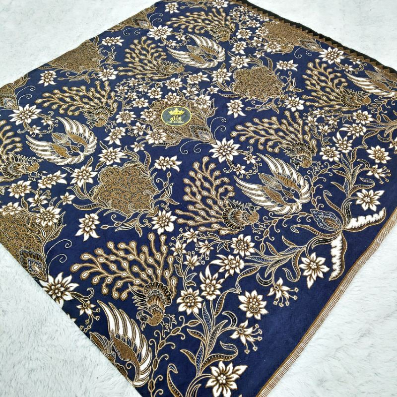 Jual BATIK DOBI/DOLBI SOLO SRAGEN warna NAVI SOGAN / P 2.40m x L 1.15m ...